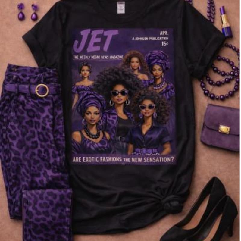 Jet Magazine Tshirts - Etsy