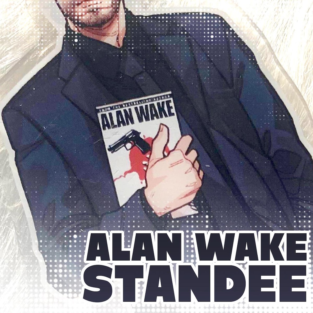 ALAN WAKE 'cardboard Cutout' Acrylic Standee - Etsy
