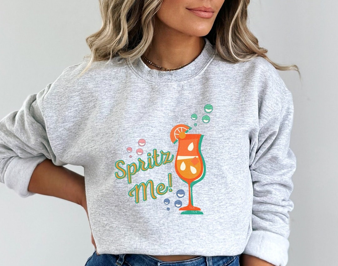 Aperol Spritz Sweatshirt- Aperol Pullover, Spritz, Aperol Spritz ...