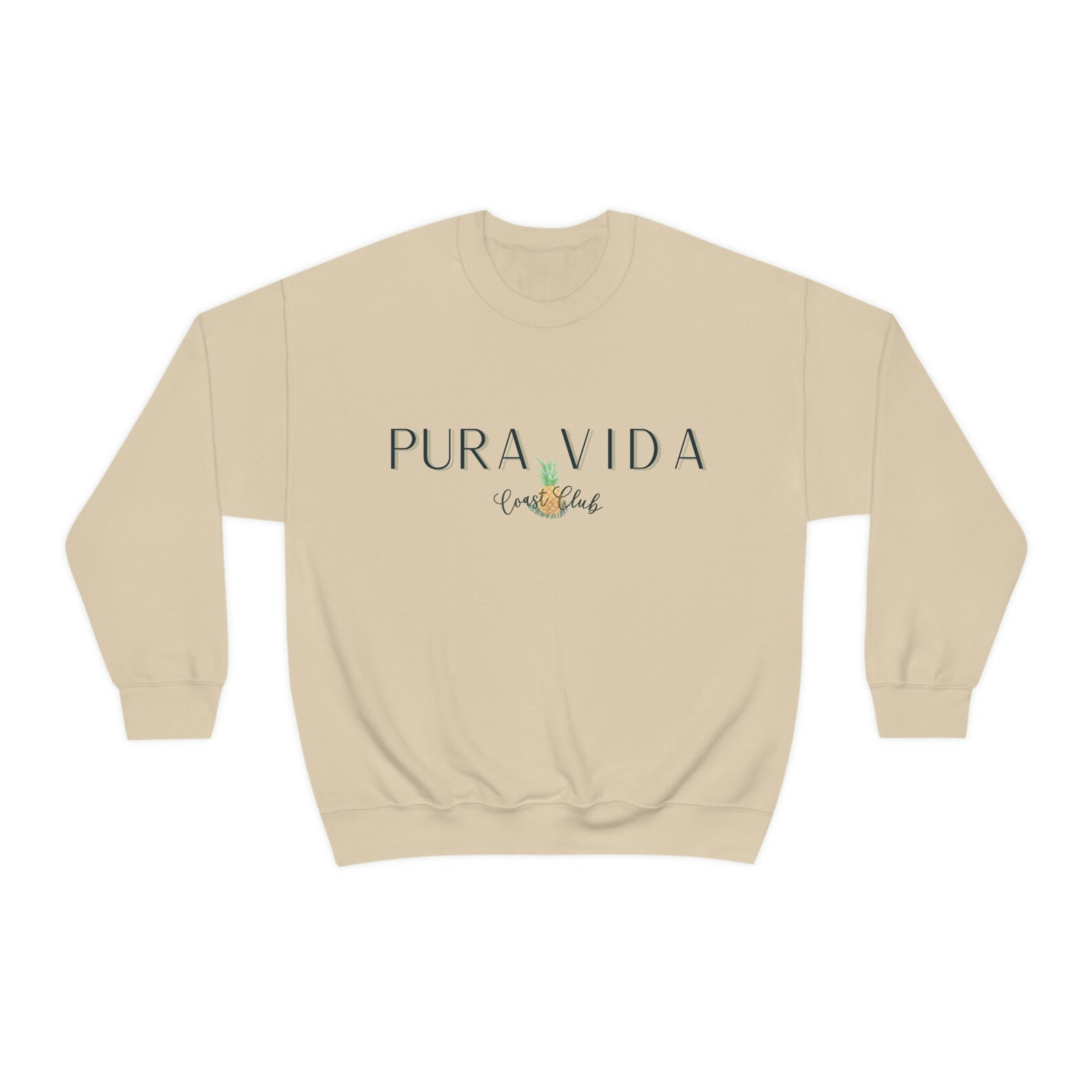 PURA VIDA Sweatshirt pure Life, Costa Rica, Tropical, Oversized, Costa ...