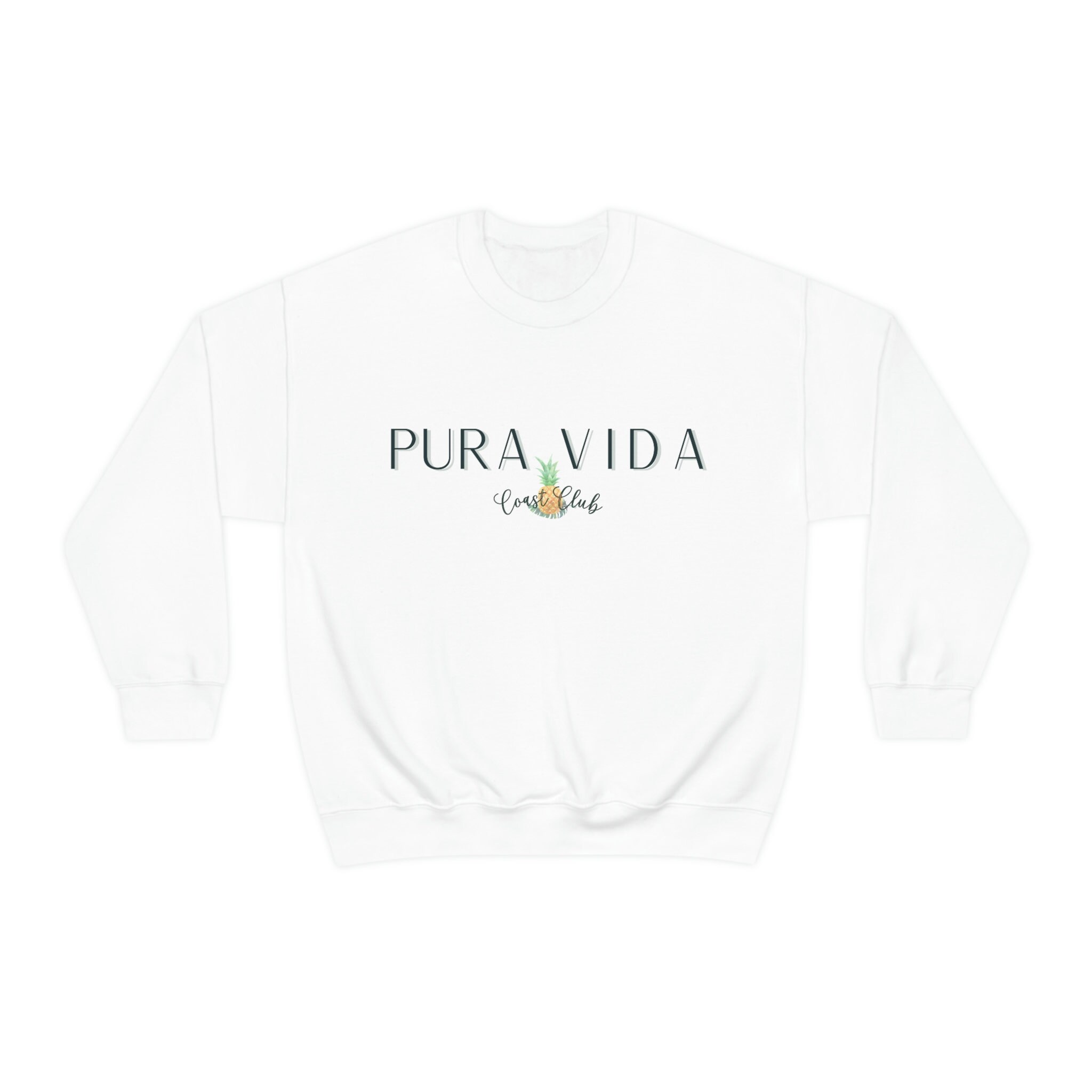 PURA VIDA Sweatshirt -pure Life, Costa Rica, Tropical, Oversized, Costa ...