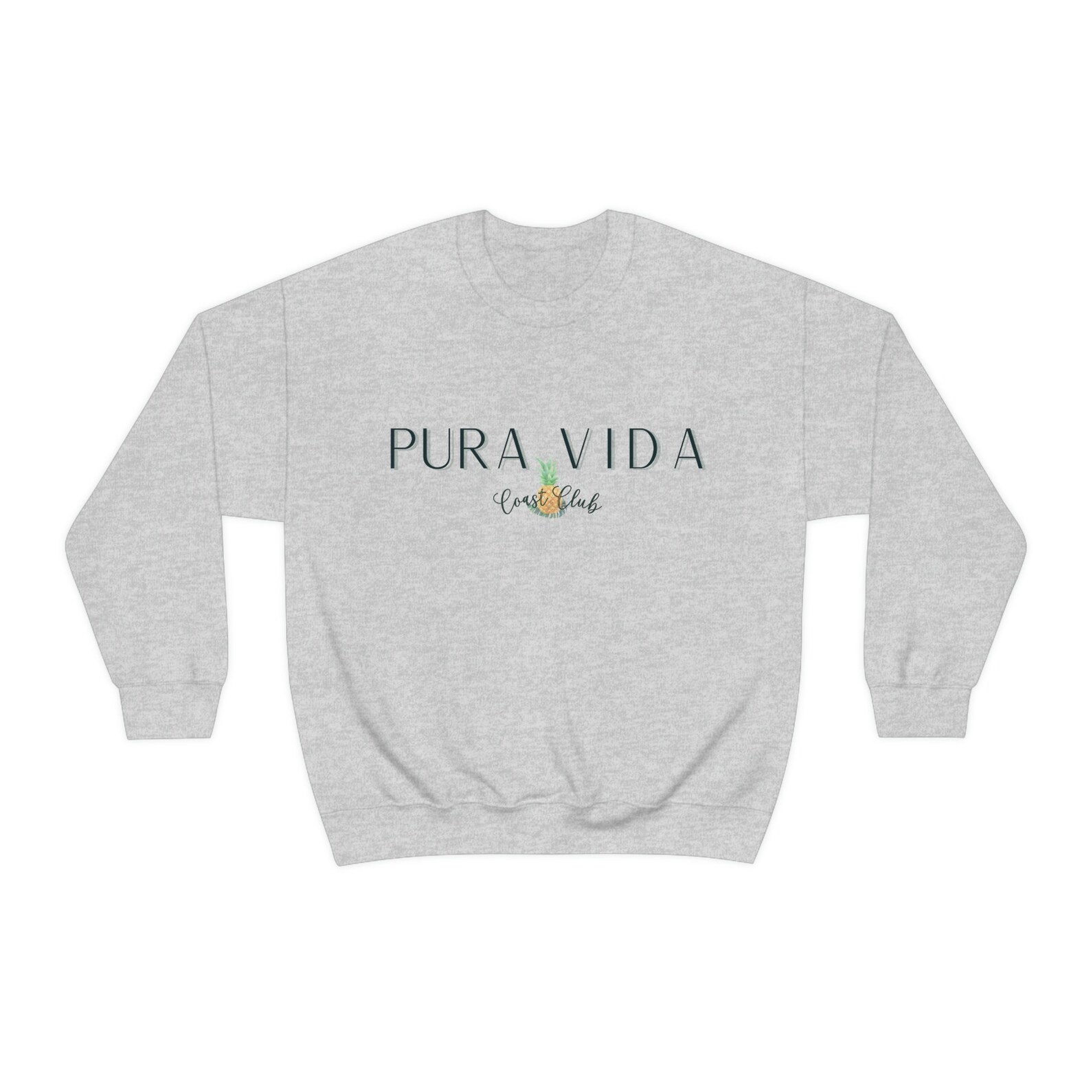 PURA VIDA Sweatshirt -pure Life, Costa Rica, Tropical, Oversized, Costa ...