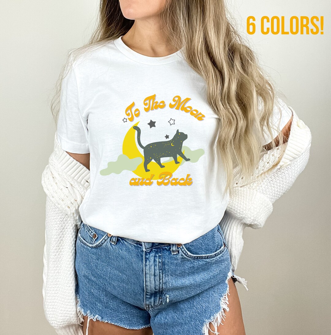 CELESTIAL CAT ~ Moon, 70s, Vintage Style, 70's Fashion, Aesthetic ...