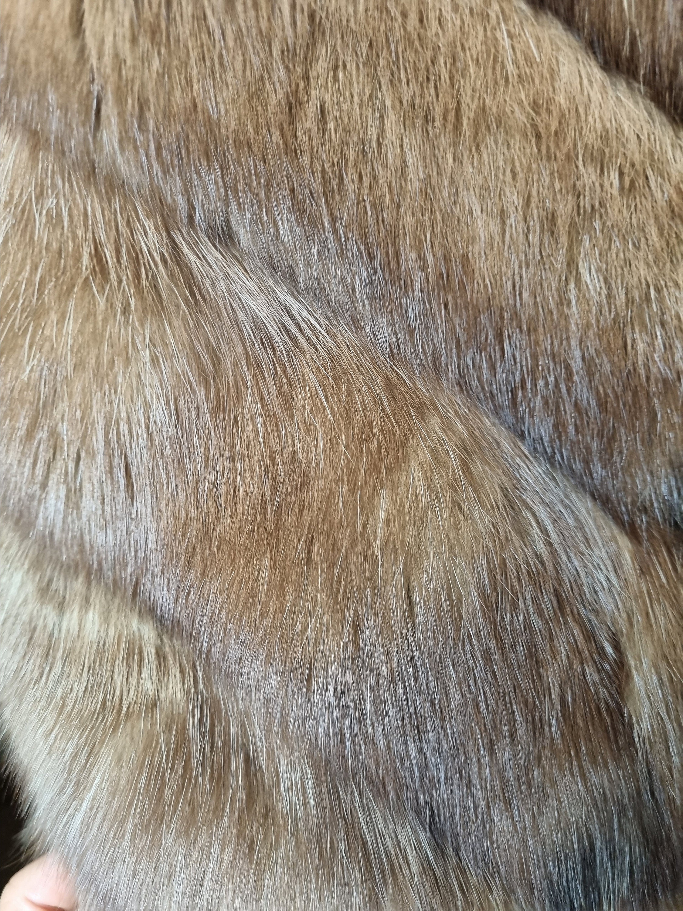 Vintage Russian Sable Fur Coat Shiny & Soft Full Length Sable Fur ...