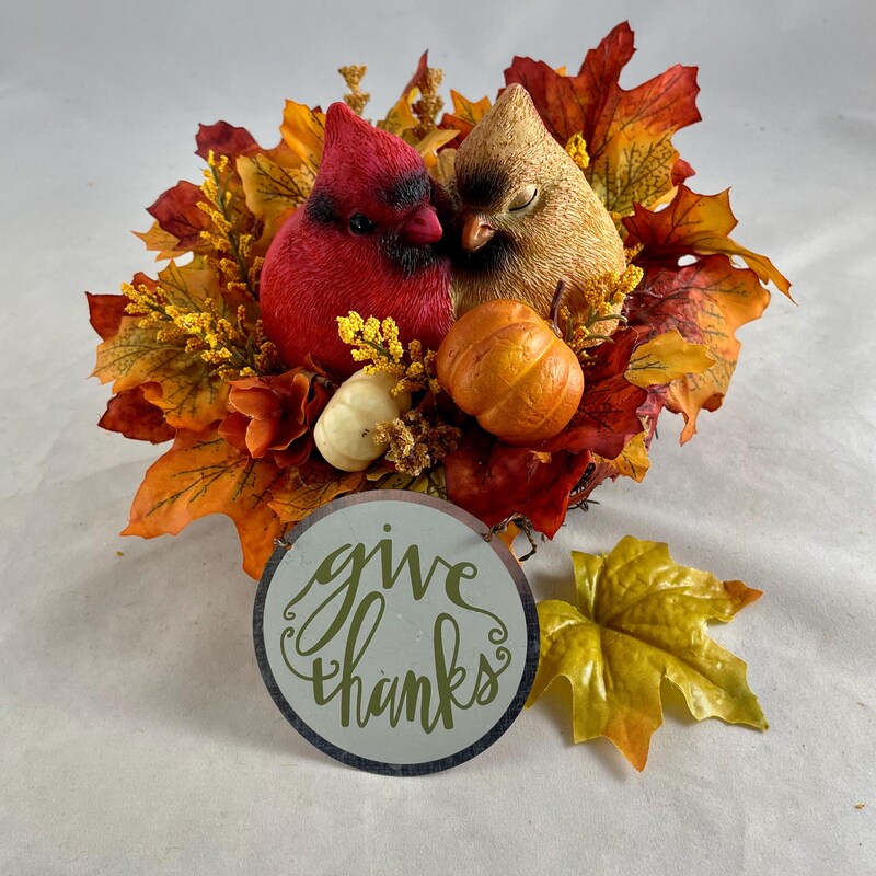 Cardinal Table Decor - Etsy