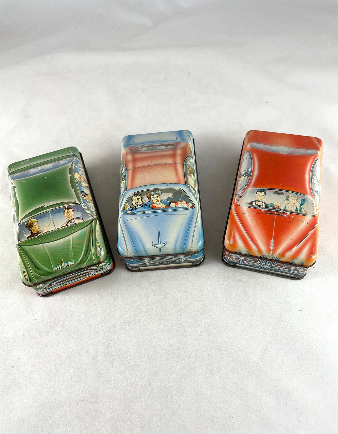 3 Pc Vintage Ian Logan Carlectable Cars 3 Pc Metal Car Candy - Etsy