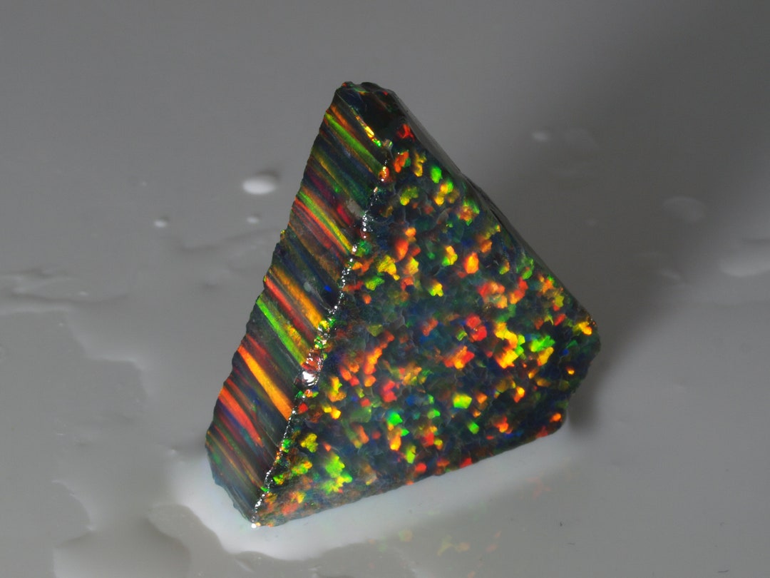 Synthetic Opal resin Free, 8.02 G, Gilson-like Black Opal for ...