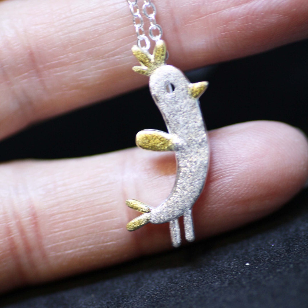 Satin Finish Two Tone Bird Pendant Sterling Silver 925 , From Canada - Etsy