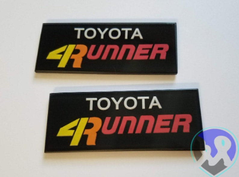 1984-1989 First Generation Toyota 4runner REPLACEMENT Emblem - Etsy