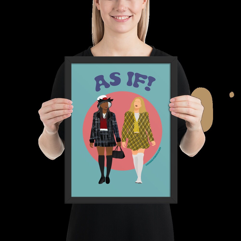 Digital Download Clueless Poster / Clueless Movie Wall Art / Room Decor ...