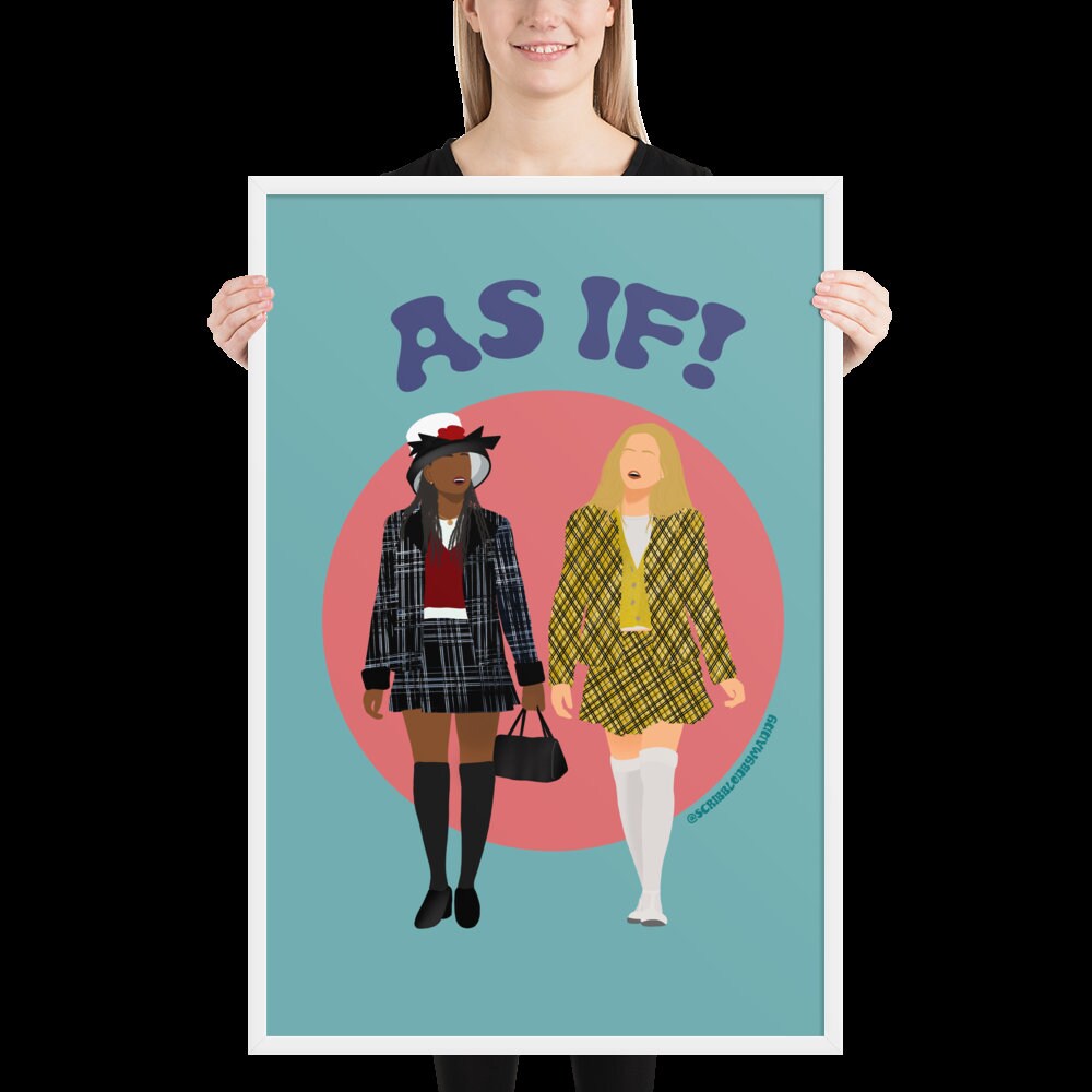 Digital Download Clueless Poster / Clueless Movie Wall Art / Room Decor ...