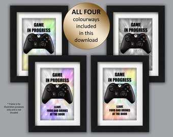 Xbox Game Poster - Etsy