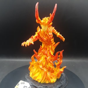 Will Paint Huge Fire Elemental Lord Monster Miniature | Hand Painted ...
