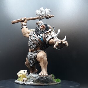 Will Paint Giant Cyclops Borborygmos Monster Miniature | Hand Painted ...