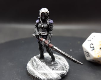 Female Drow Miniature - Etsy