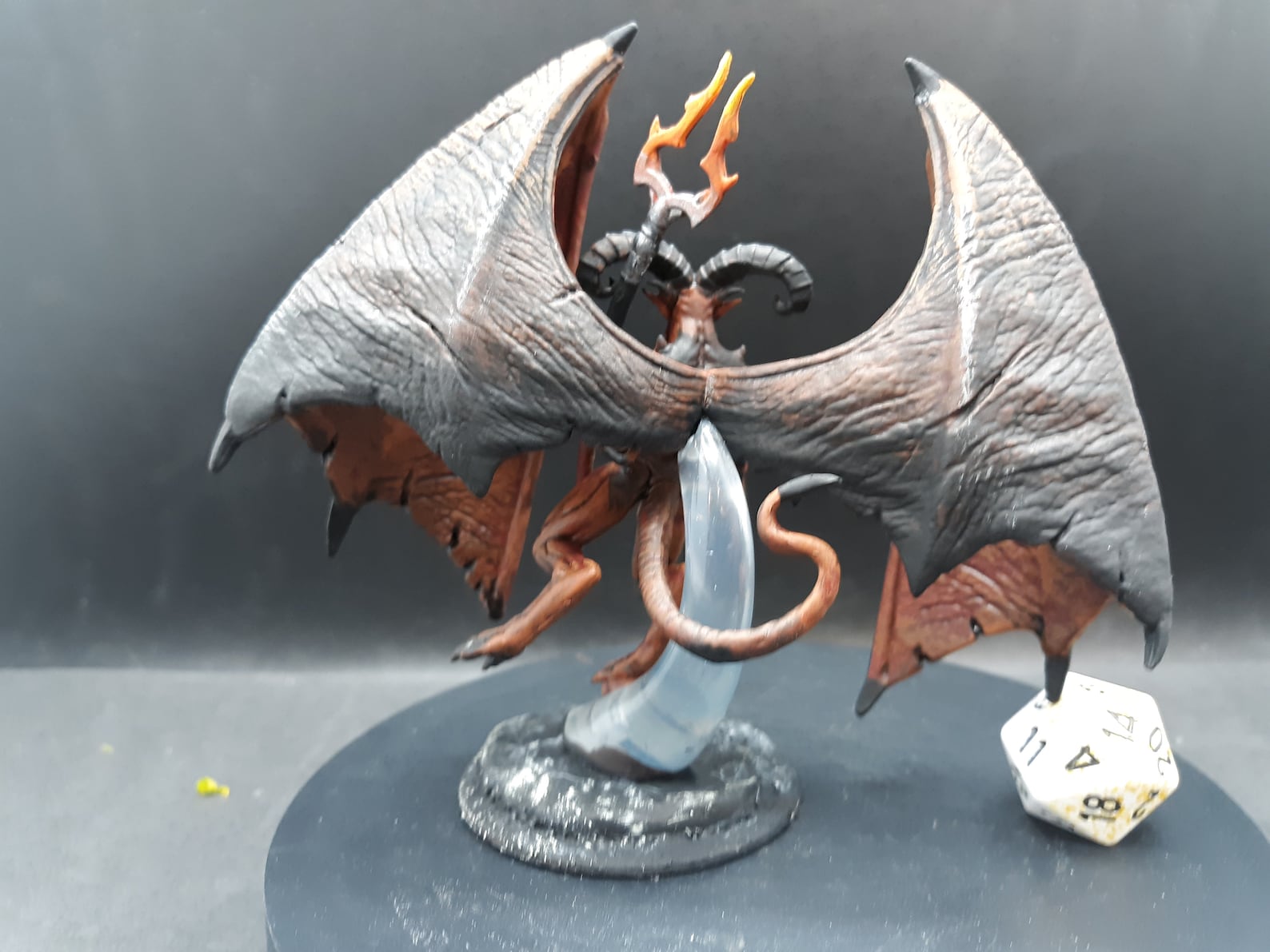 Will Paint Horned Devil Monster Miniature Hand Painted | Etsy