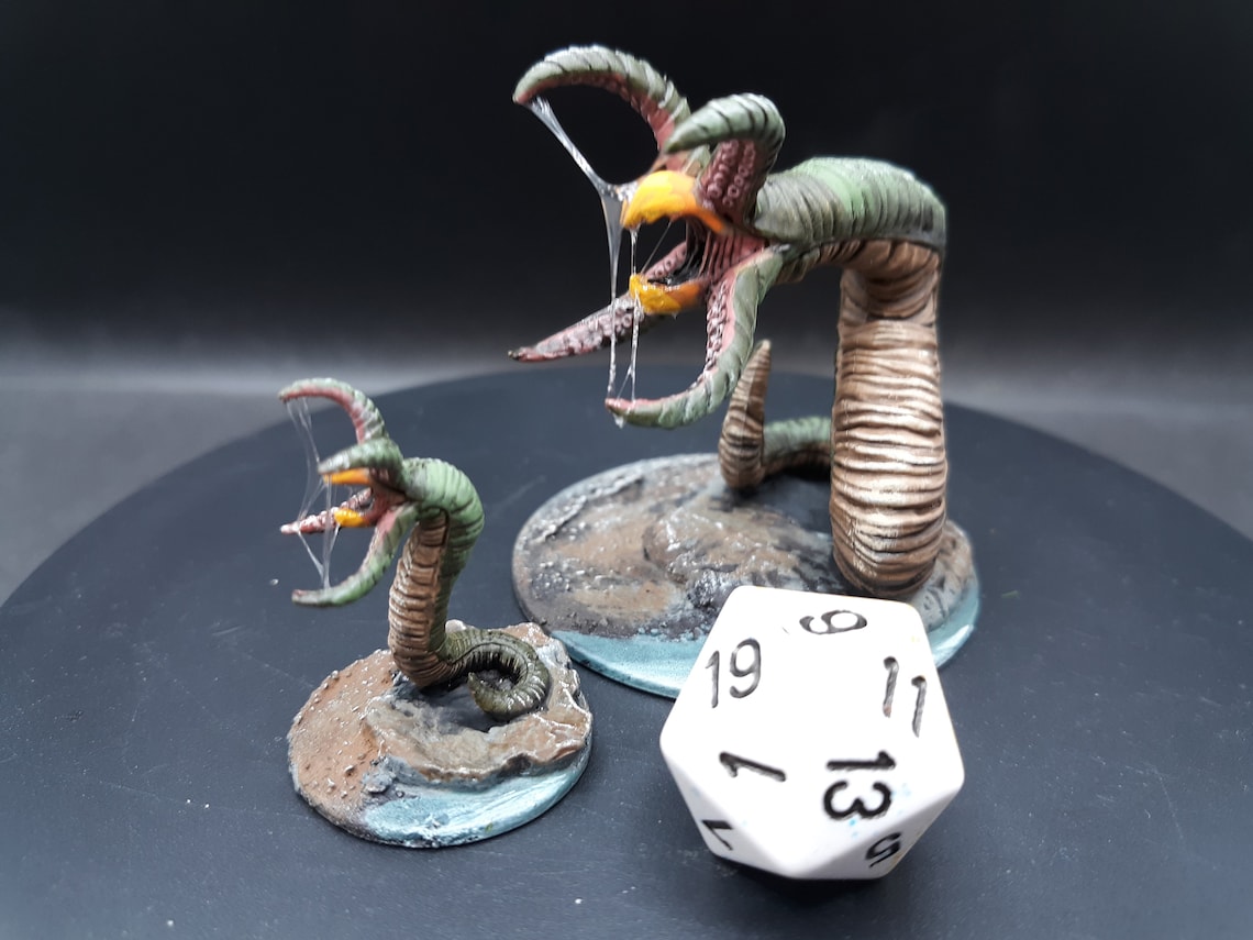 Will Paint Grick Alpha and Grick Monster Miniature Hand | Etsy