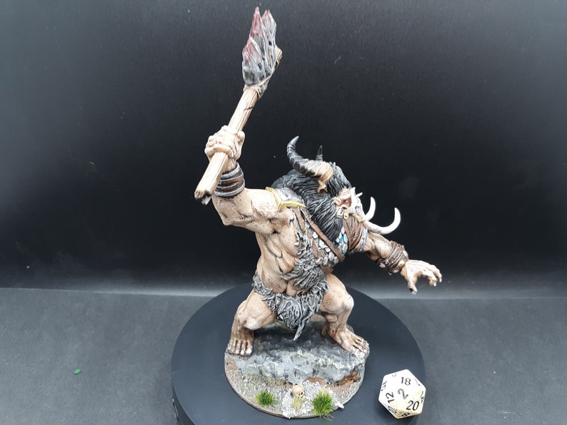 Will Paint Giant Cyclops Borborygmos Monster Miniature | Hand Painted ...