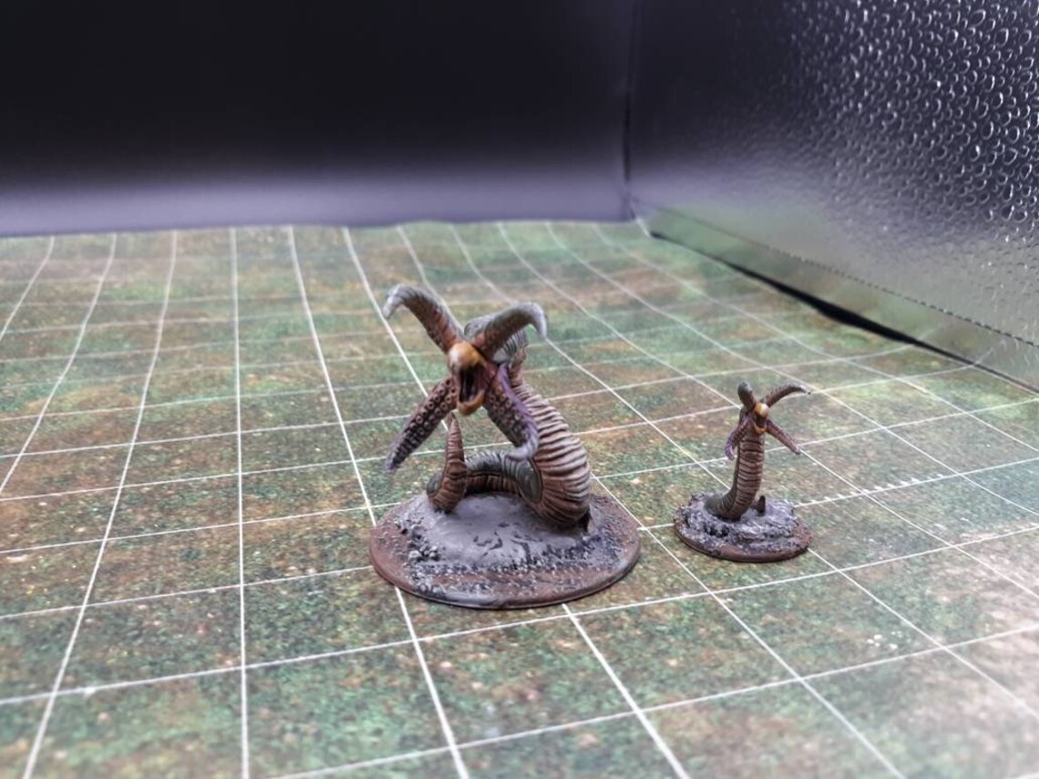 Will Paint Grick Alpha and Grick Monster Miniature Hand | Etsy