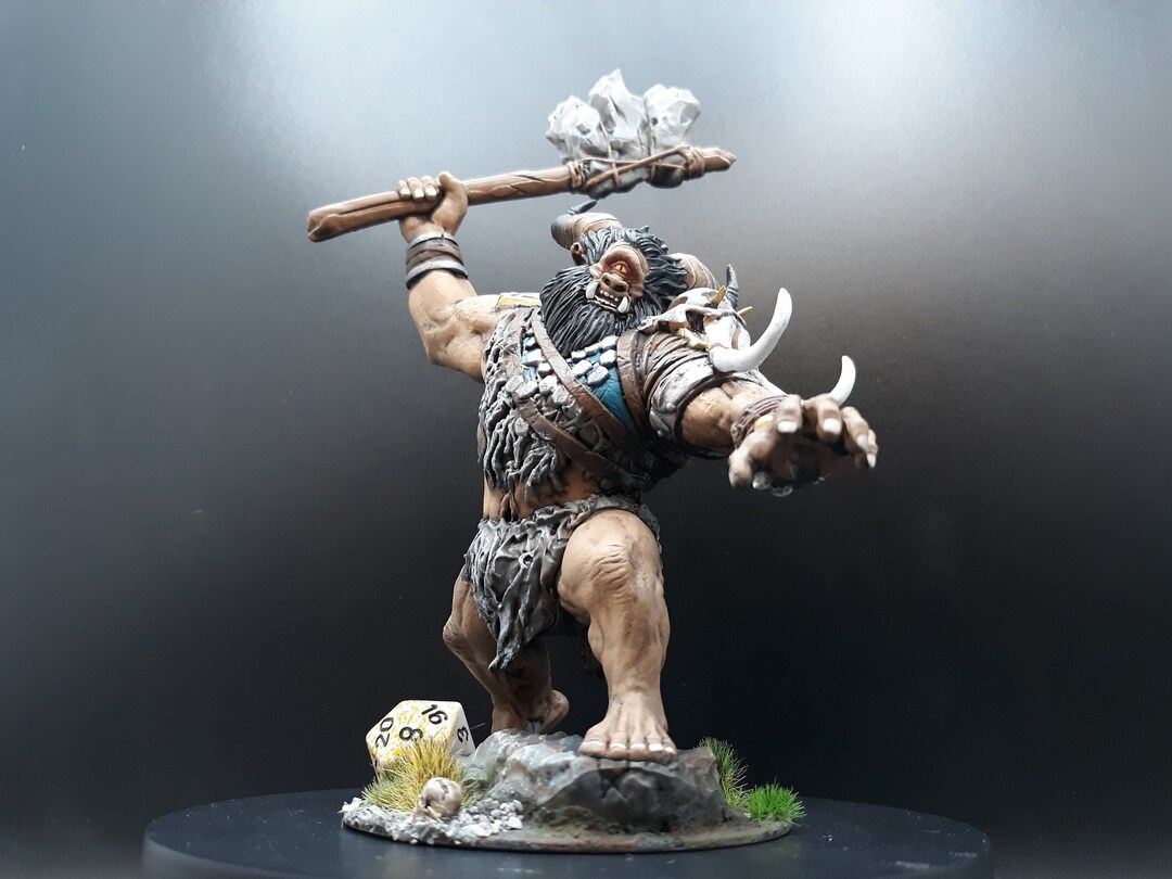 Will Paint Giant Cyclops Borborygmos Monster Miniature | Hand Painted ...