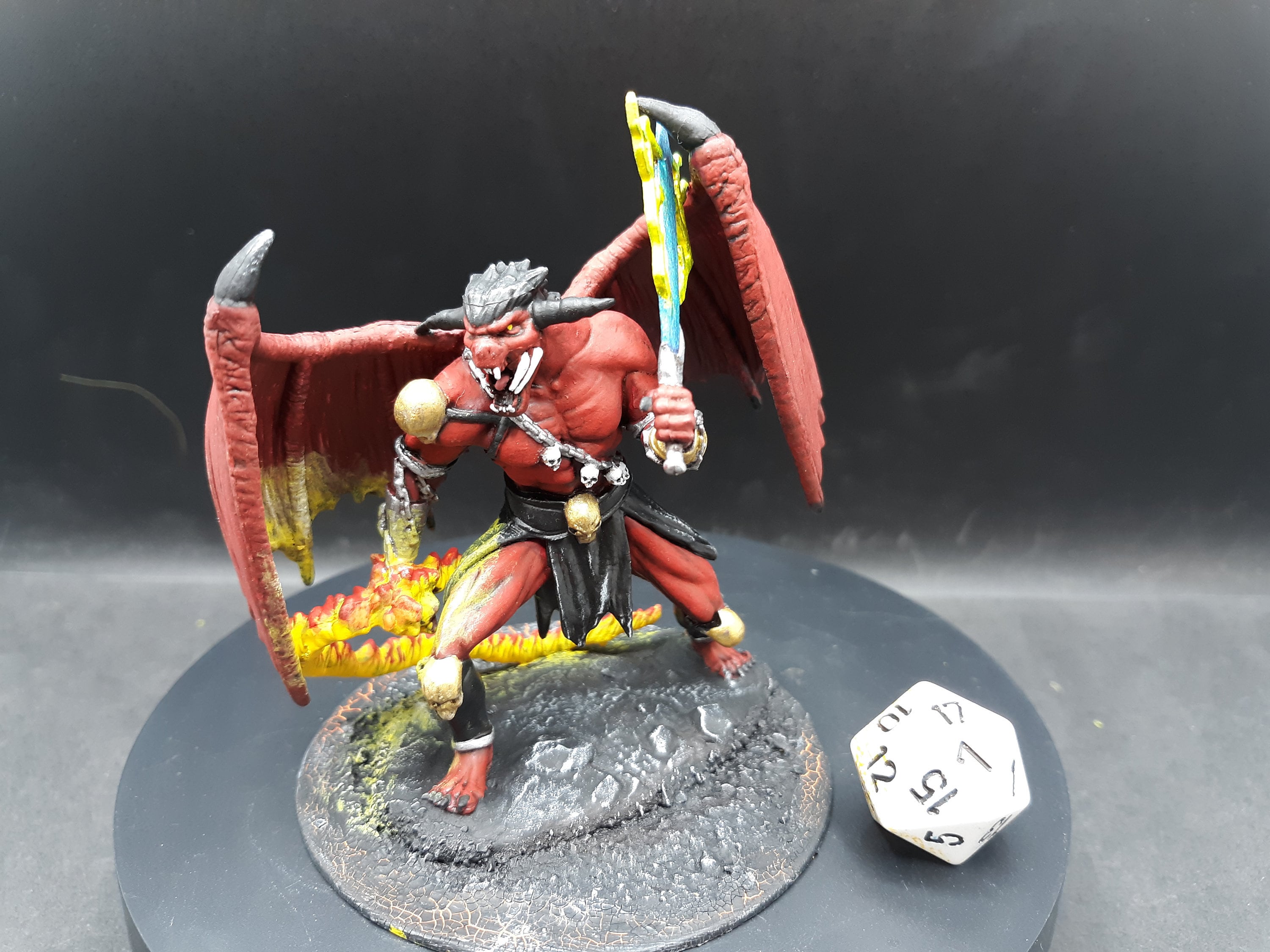 Will Paint Balor Demon Monster Miniature Hand Painted | Etsy