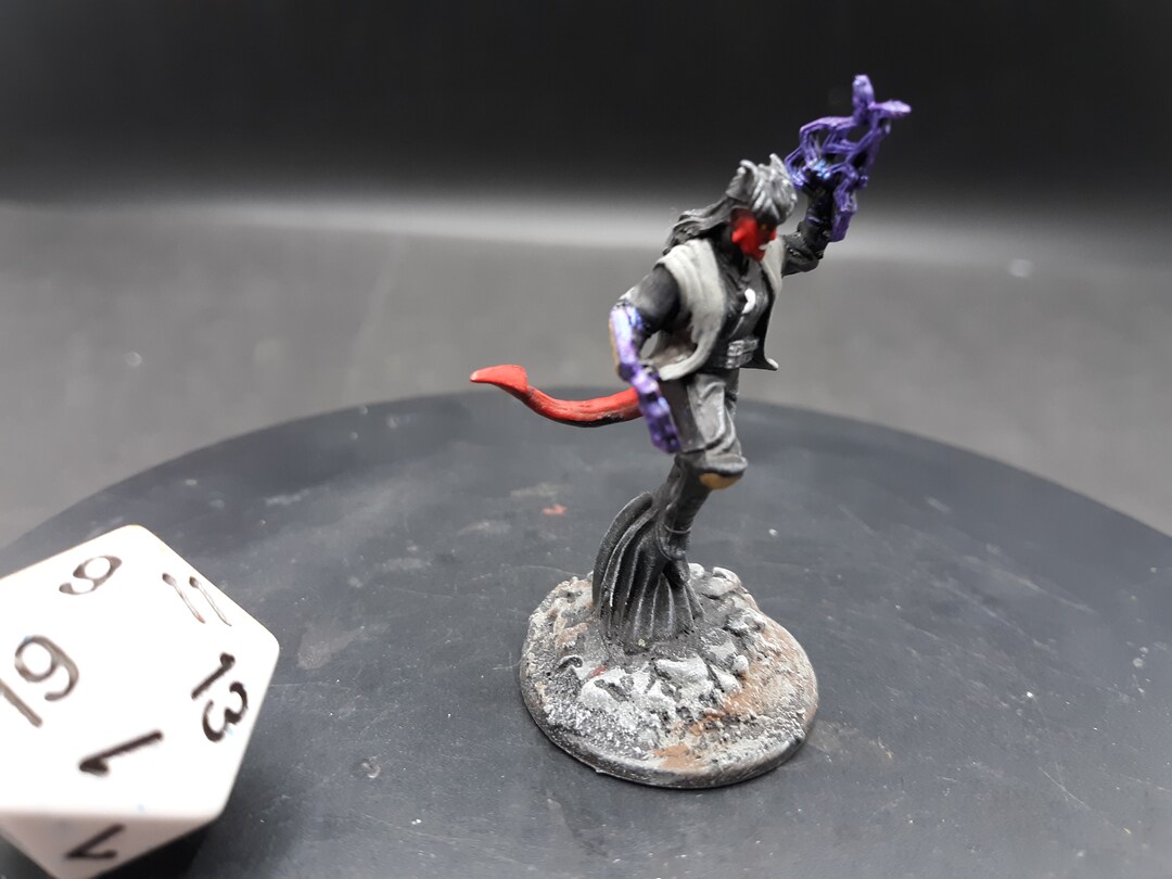 Ready Paint Tiefling Sorc Warlock Player Character Miniature | Hand ...