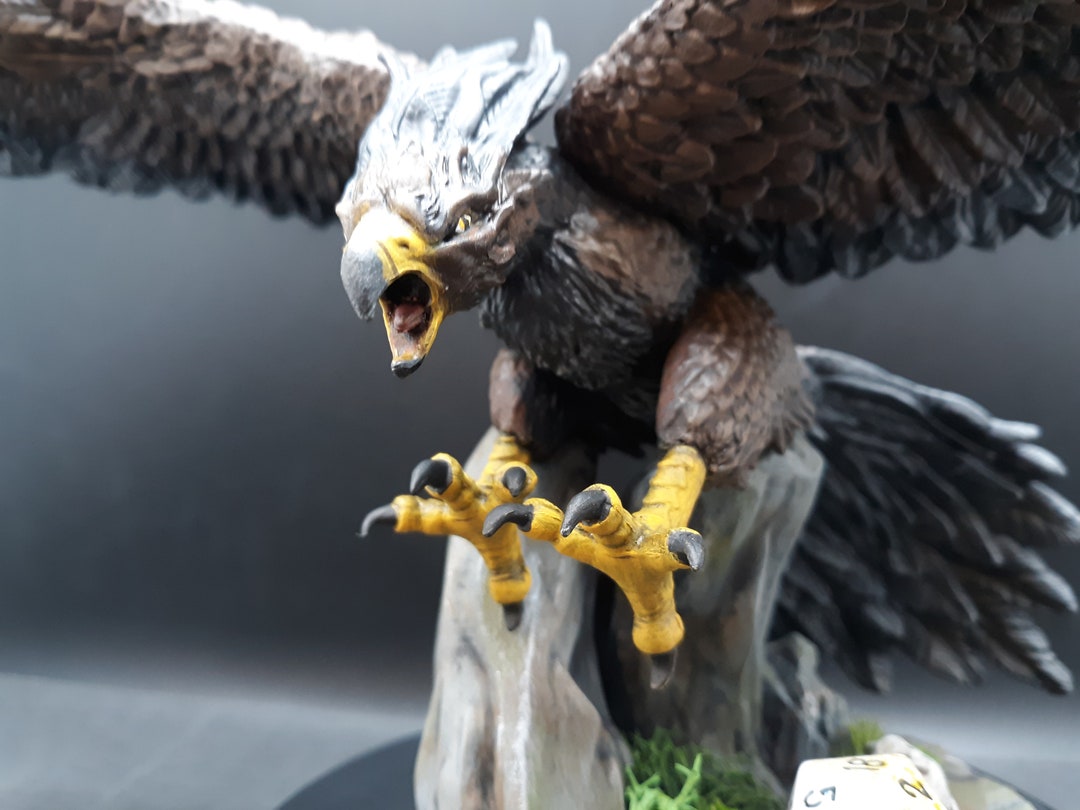 Will Paint Eagle Roc Monster Miniature | Hand Painted | Dungeons and ...