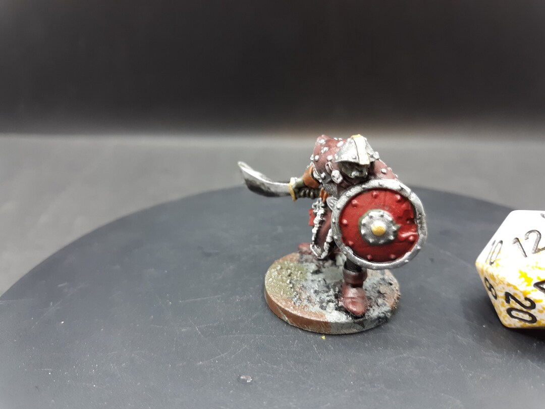 Ready Paint Orc Monster Miniature | Hand Painted | Dungeons and Dragons ...
