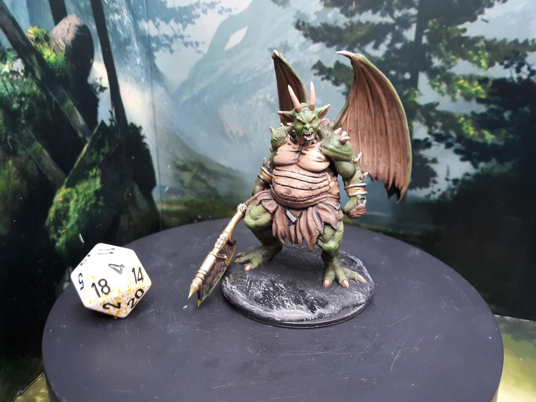 Ready Paint Nycaloth Monster Miniature Hand Painted Dungeons and ...