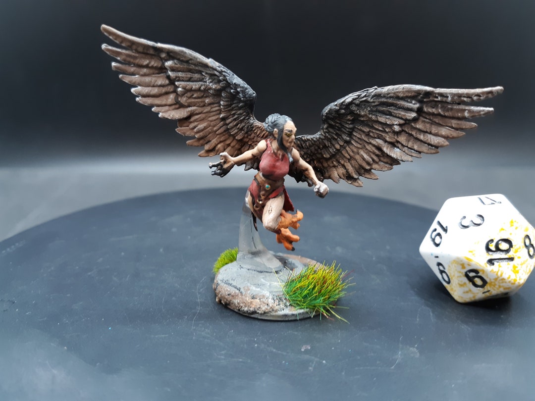 Will Paint Harpy Monster Miniature | Hand Painted | Dungeons and ...