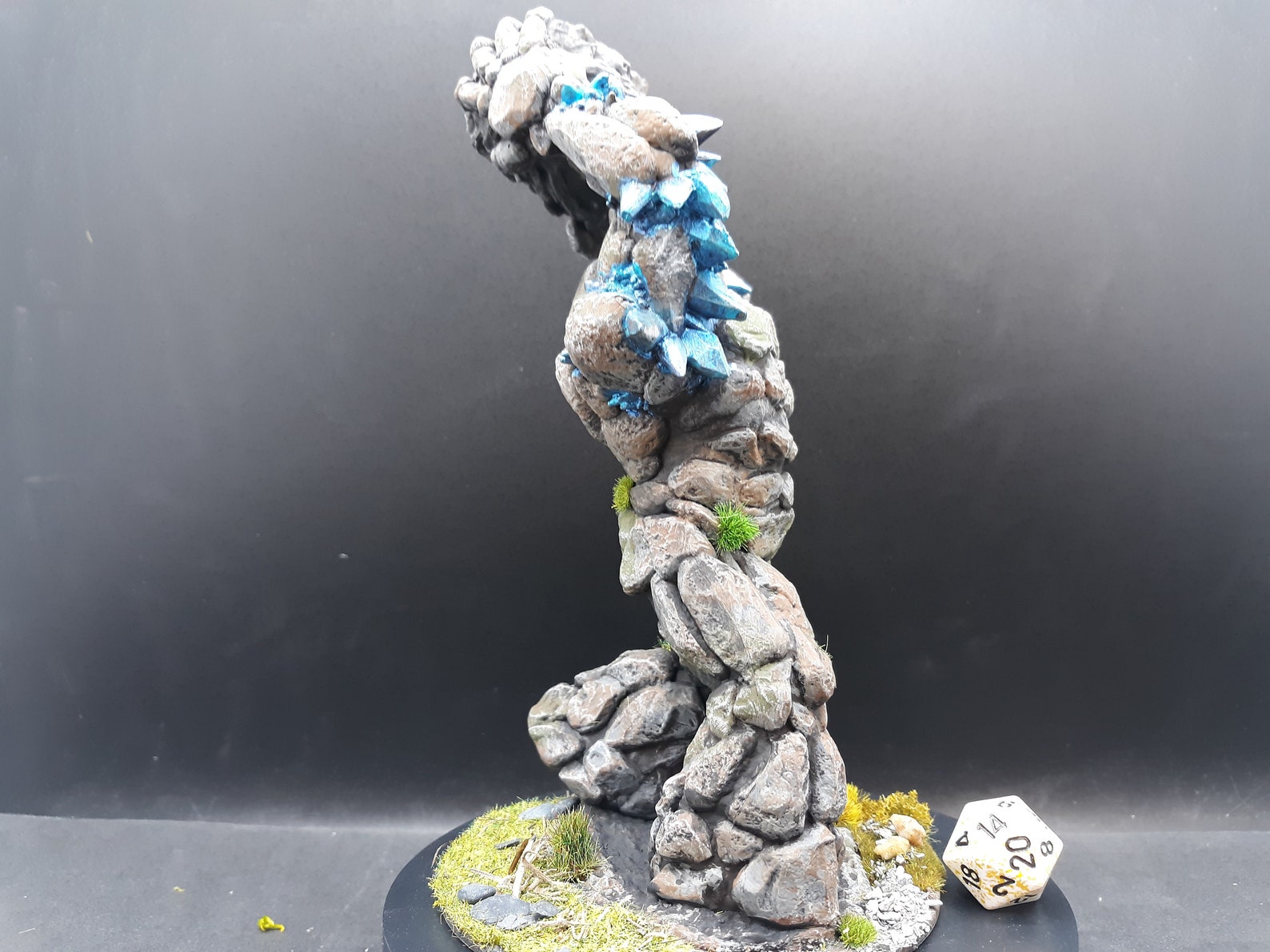 Will Paint Gargantuan Earth Elemental Lord Monster Miniature | Etsy