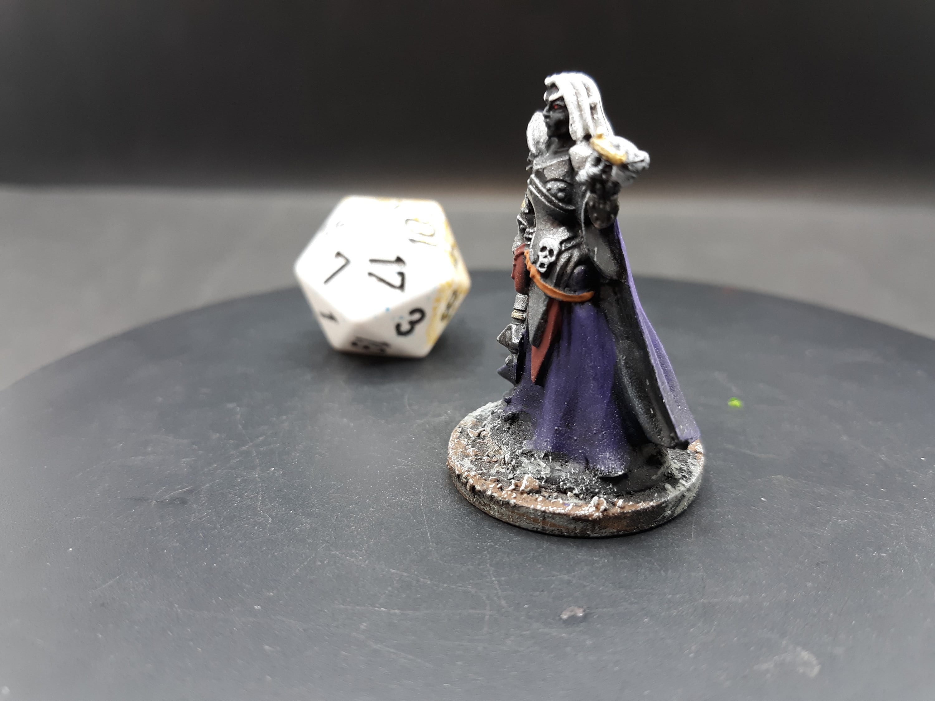 Role Playing Games Hand Painted Will Paint Drow Elf Cleric Sorcerer ...
