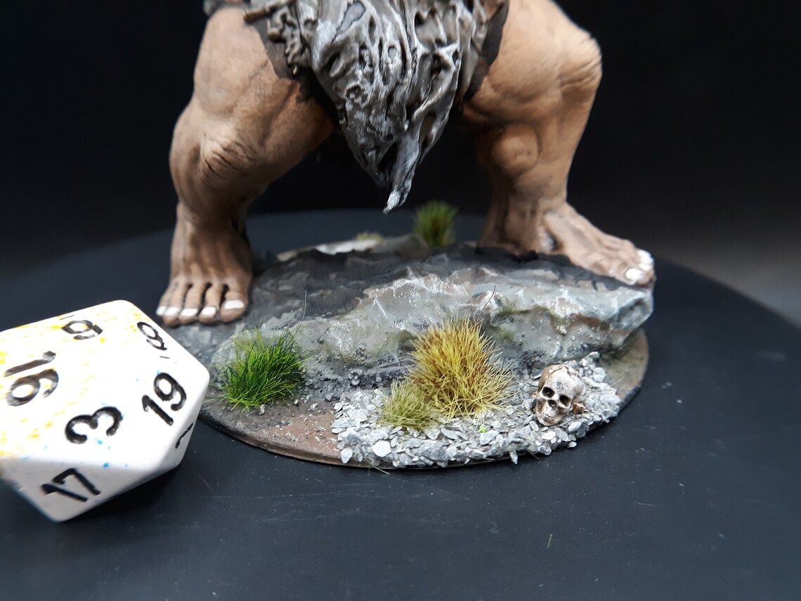 Will Paint Giant Cyclops Borborygmos Monster Miniature | Hand Painted ...
