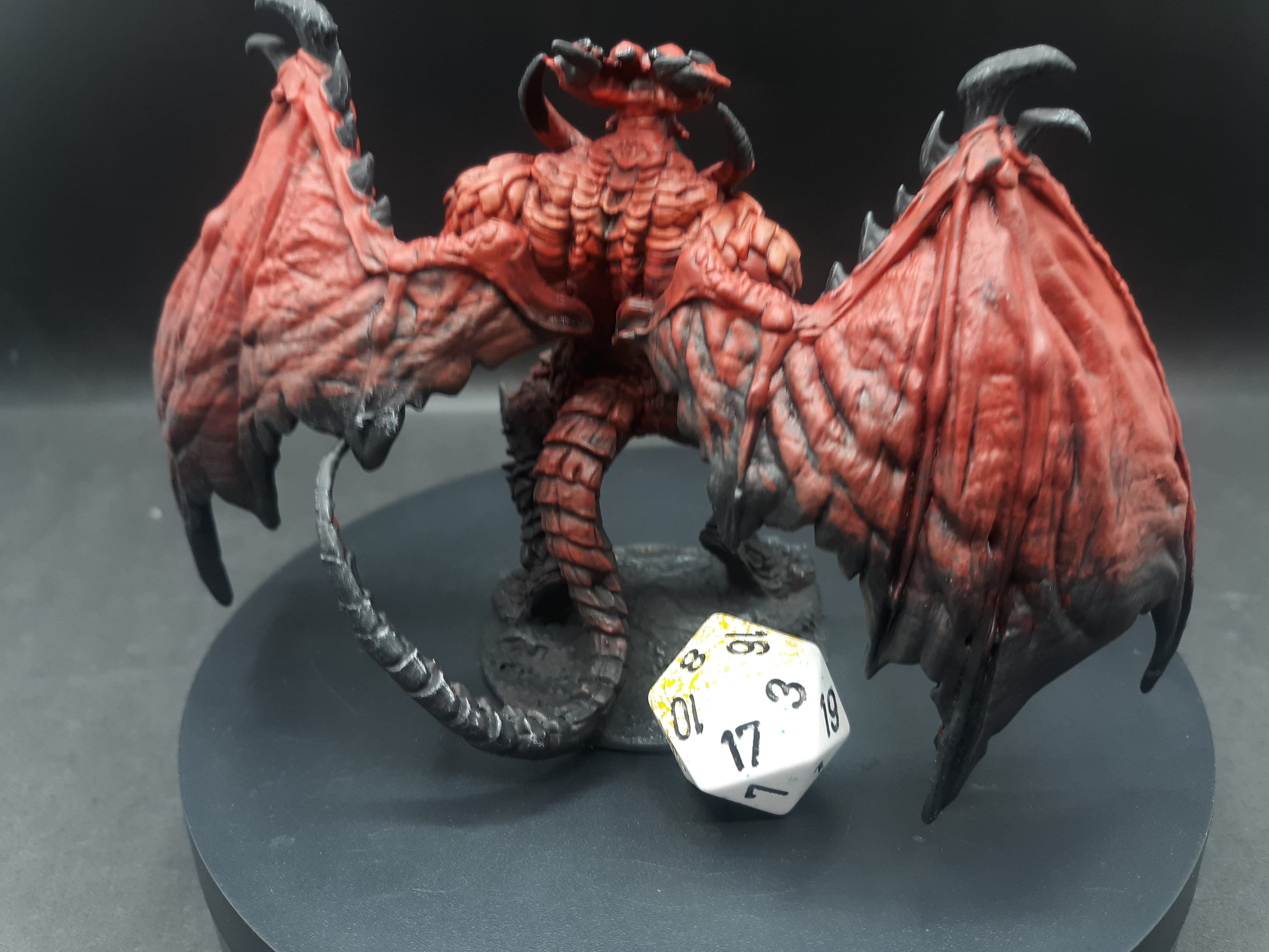 Will Paint Pit Fiend Monster Miniature Hand Painted | Etsy