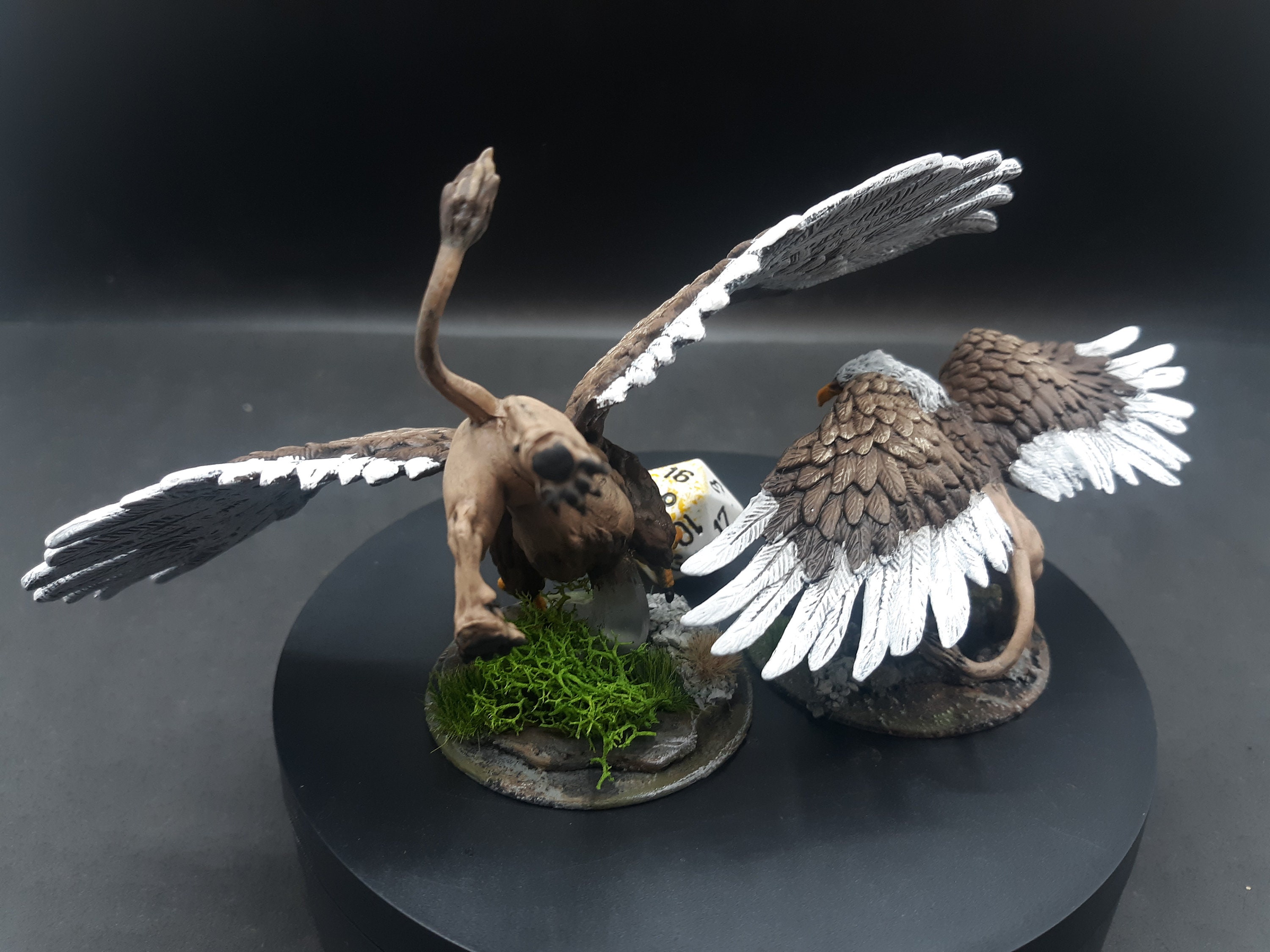 Will Paint Griffons Monster Miniature Hand Painted | Etsy