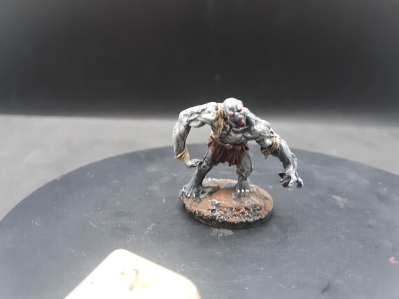 Ready Paint Ghoul Monster Miniature Hand Painted Dungeons - Etsy