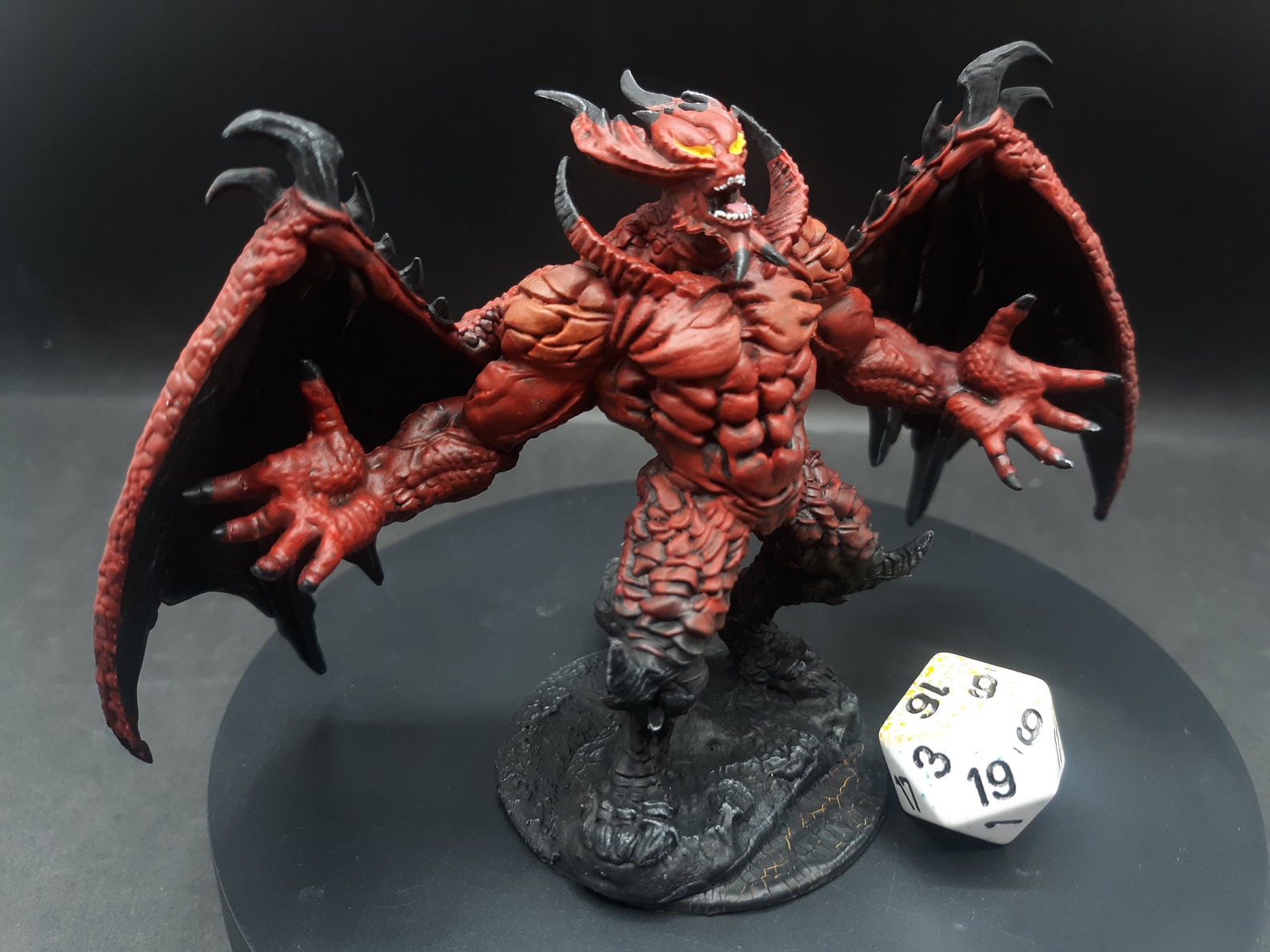 Will Paint Pit Fiend Monster Miniature Hand Painted | Etsy