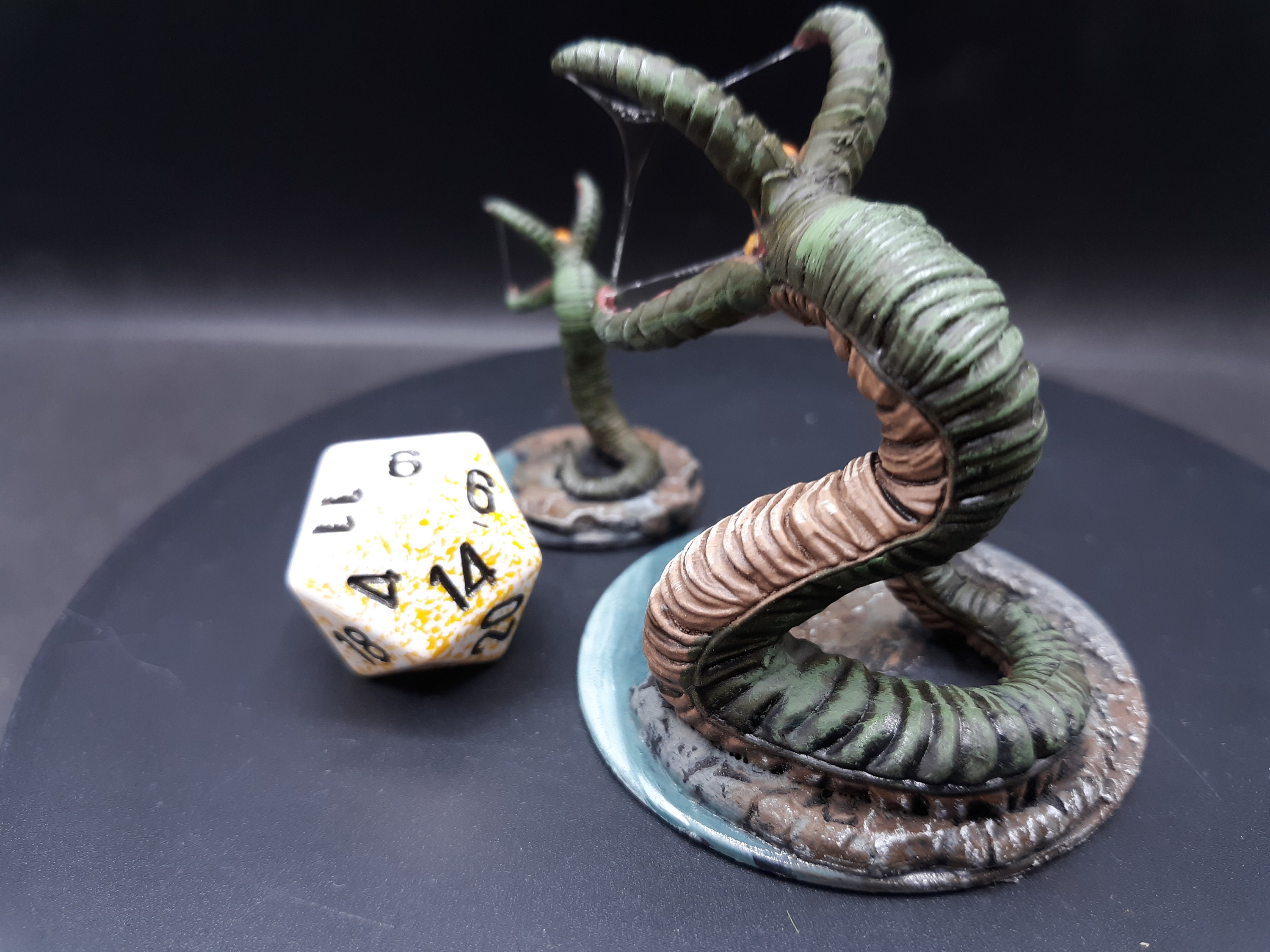 Will Paint Grick Alpha and Grick Monster Miniature Hand | Etsy