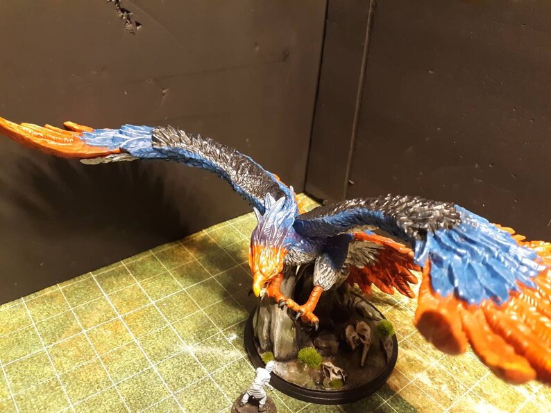 Will Paint Roc Monster Miniature Hand Painted Dungeons and | Etsy