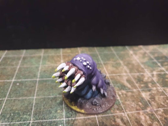 Will Paint Goremaw the Massive Great Worms Monster Miniature | Hand ...