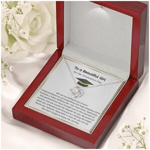 Graduation Gift for Her, 2024 Grad Love Knot/alluring Necklace, College ...