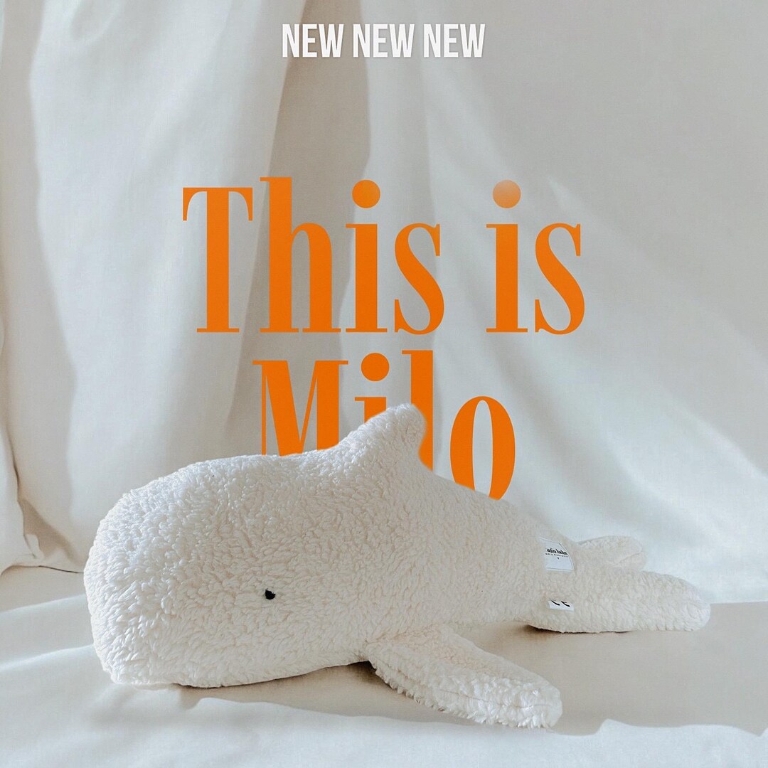 NEW Whale Cuddly Toy Milo Large Whale Organic Cuddly Toy, Stuffed Toy ...