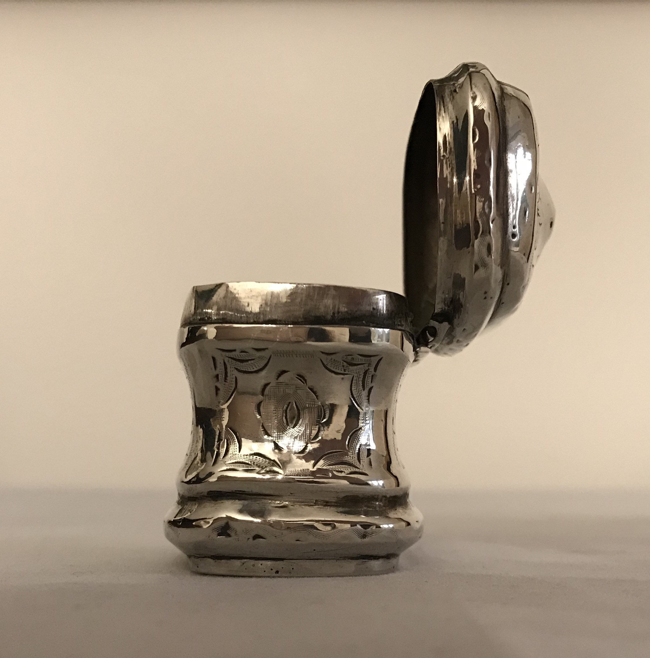 Dutch Silver Snuff Pot. 1870s - Etsy