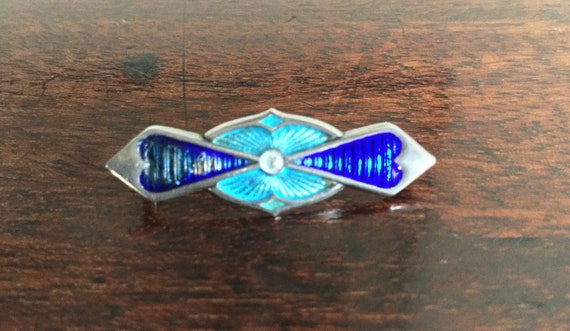 Enamel brooch Charles Horner - Gem