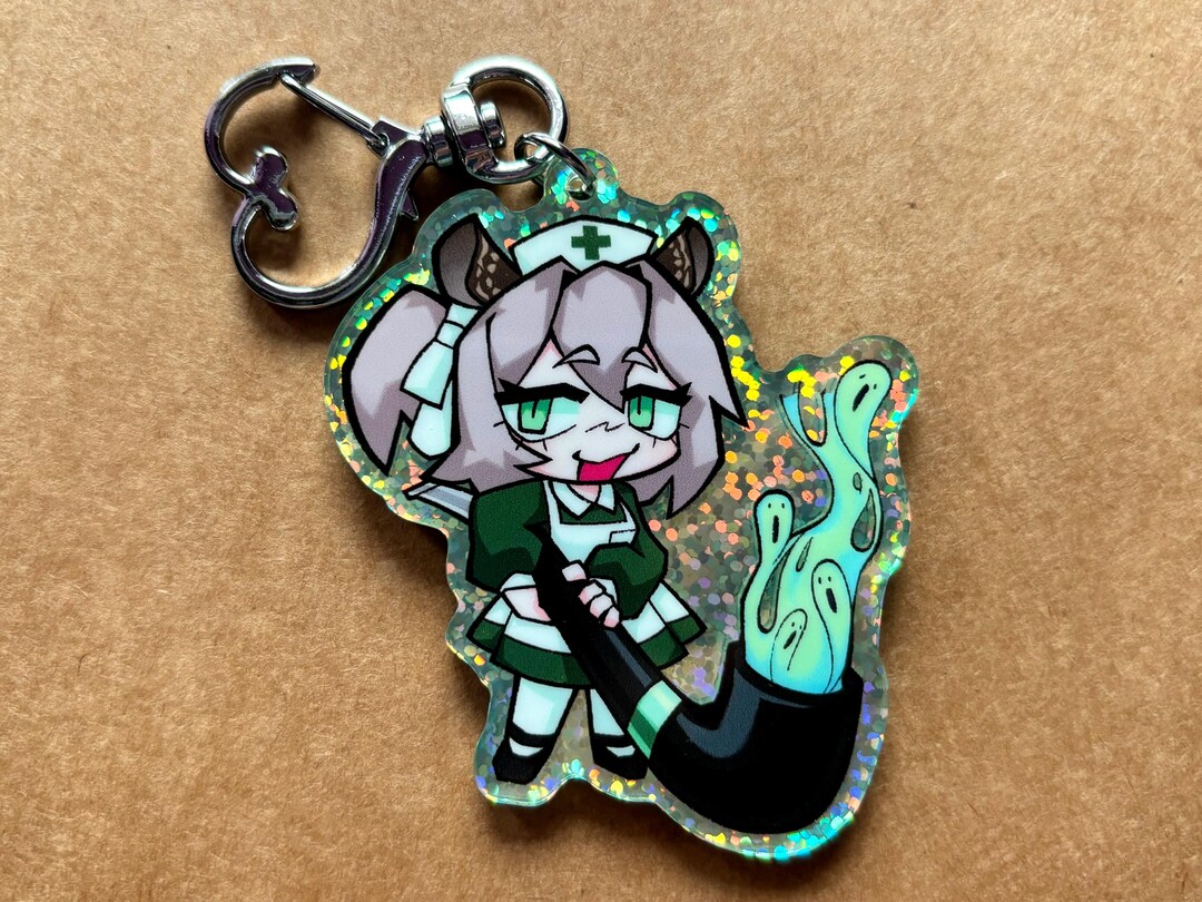 Nimi Nightmare | Vtuber 2.5" Holographic Charm - Etsy