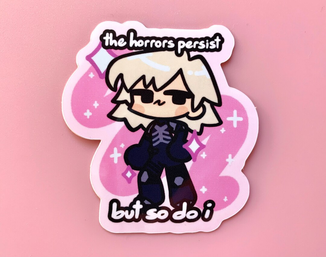 We Persist | Raiden Mgs2 Vinyl Sticker - Etsy