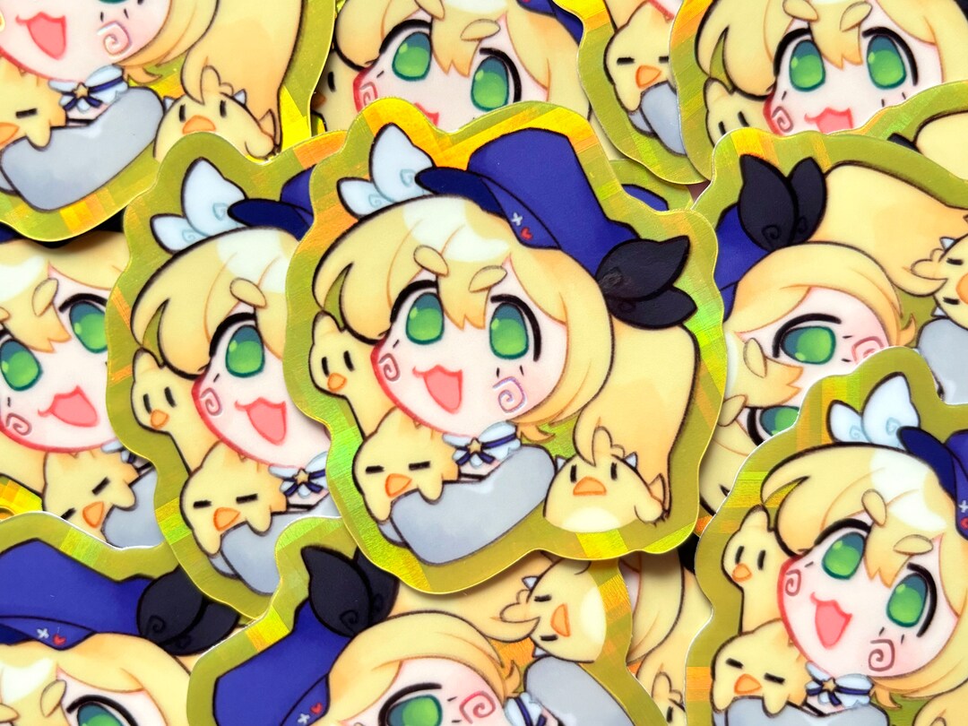 Dokibird 2.5" Holographic Sticker - Etsy