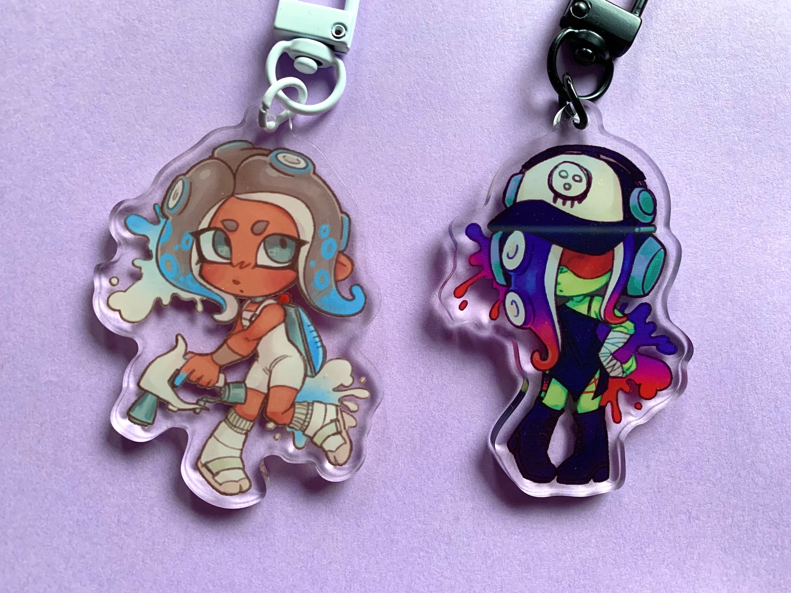 Side Order Splatoon 3 2.5 Acrylic Charms - Etsy
