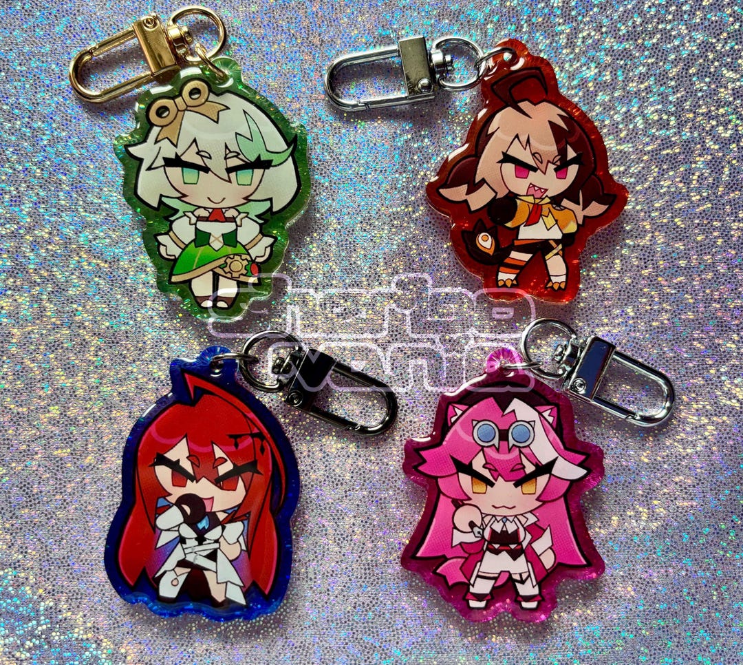 Hololive Justice 2" Acrylic Keychains - Etsy