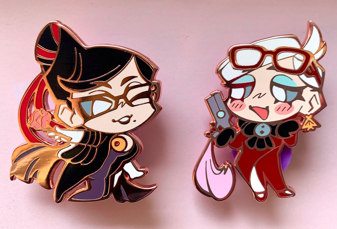 Umbran Lovers | Bayonetta 1 Hard Enamel Pins - Etsy